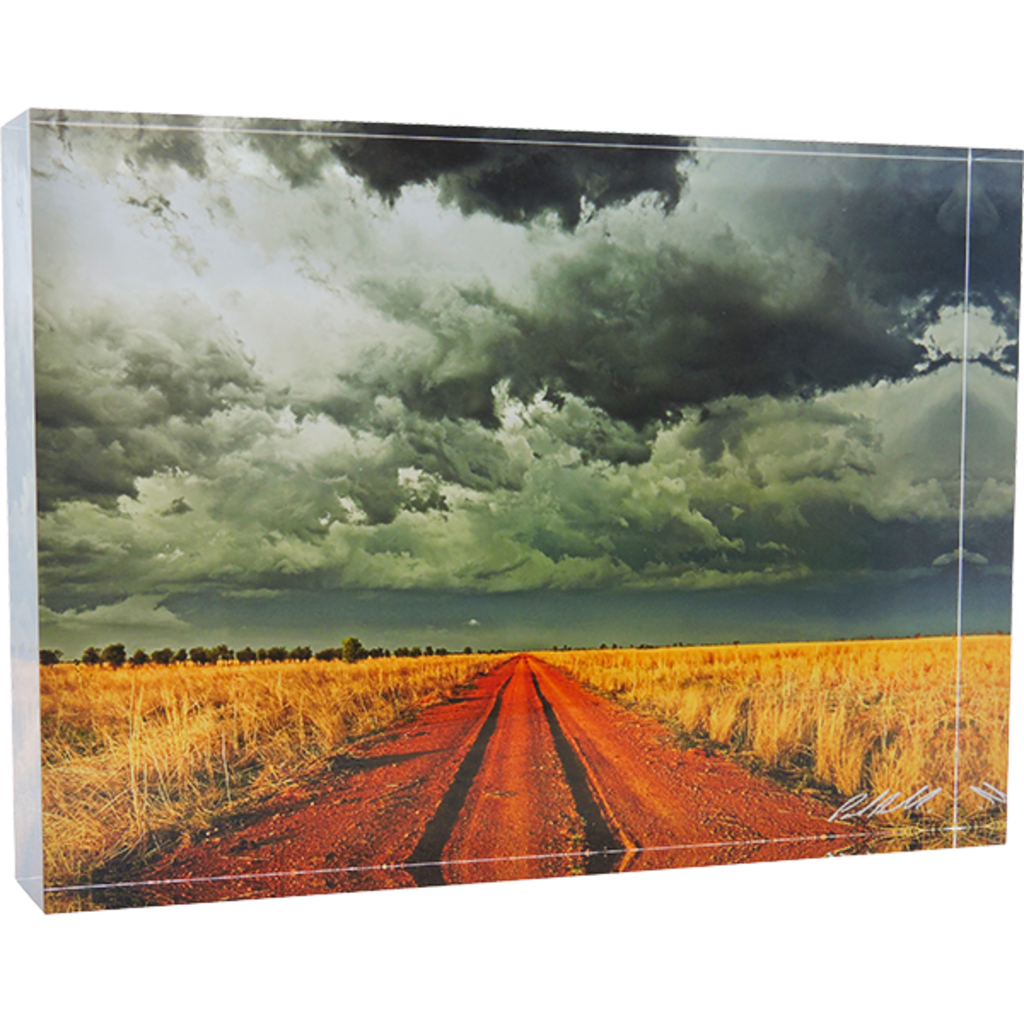 Stormy Track, 18x13cm