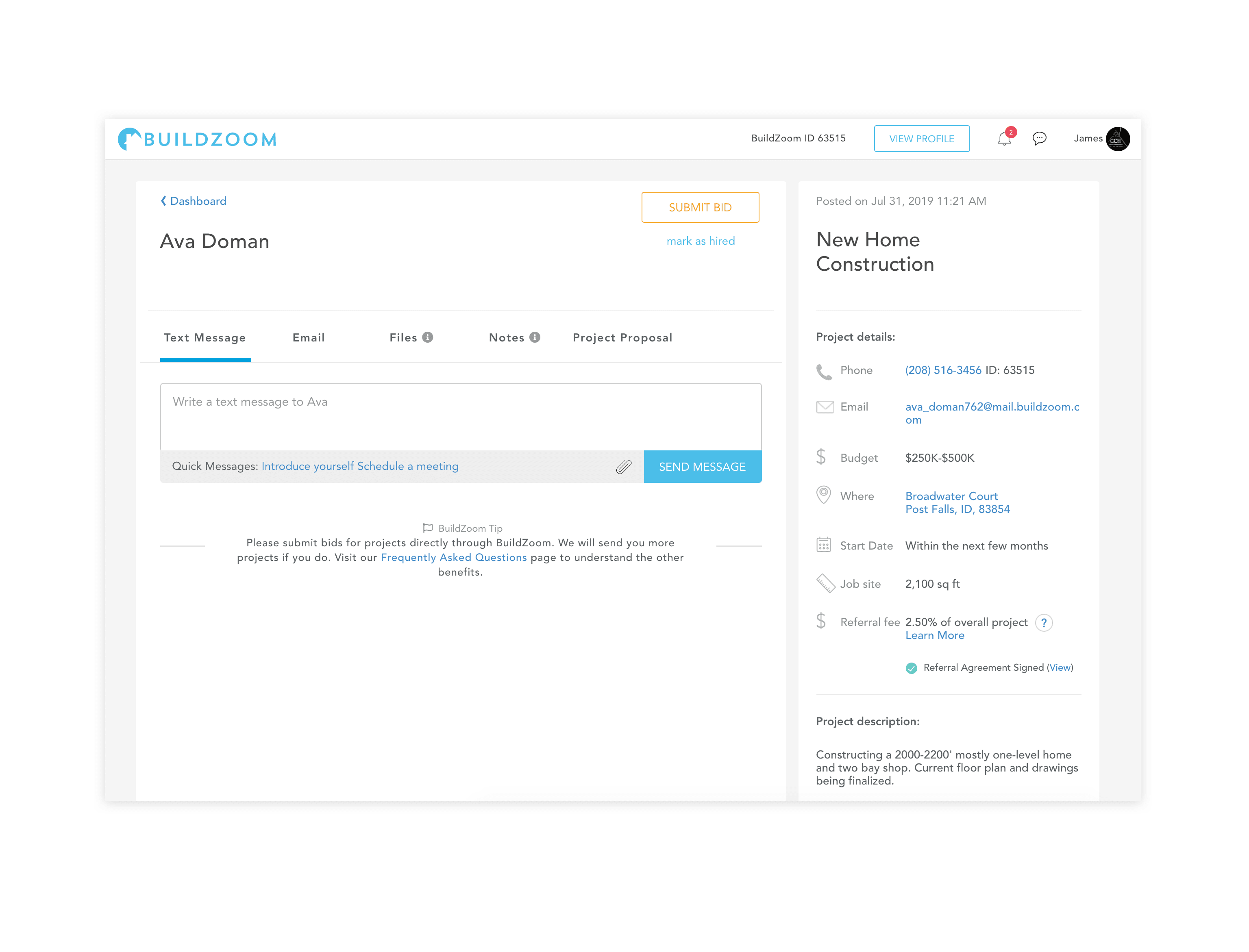 How BuildZoom Works for Professionals