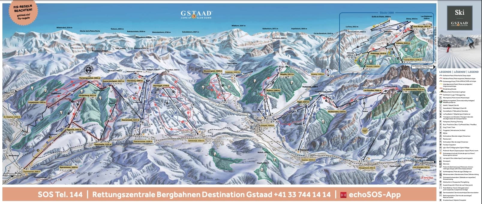 Gstaad Ski Resort Piste Map (Free to download) | WeSki