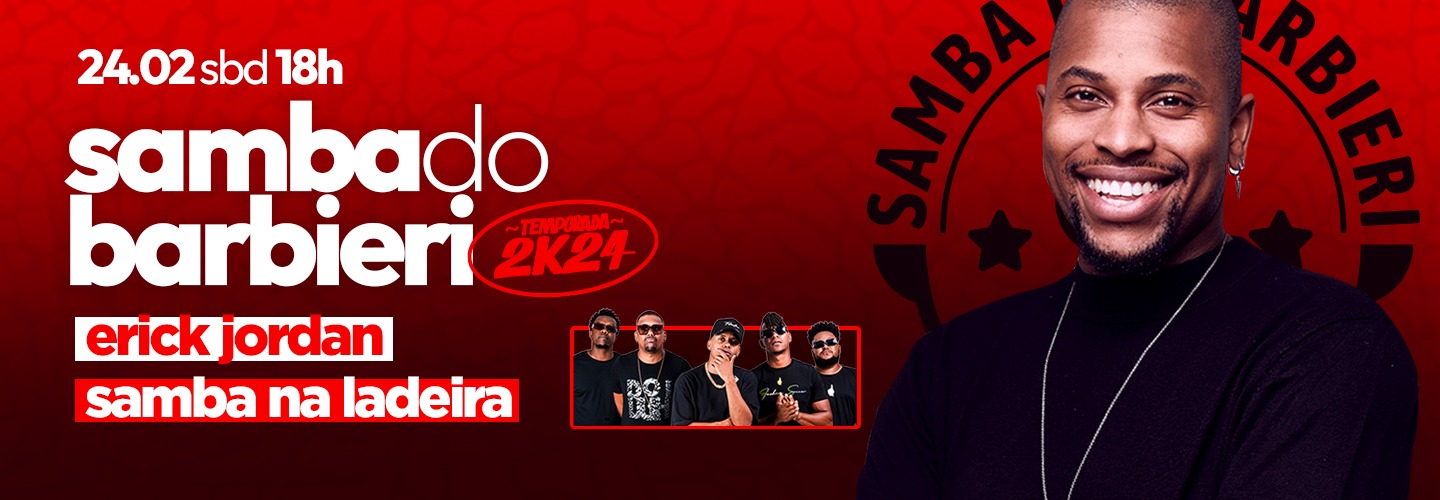 Samba do Barbieri com Erick Jordan em Campinas - Evento ON
