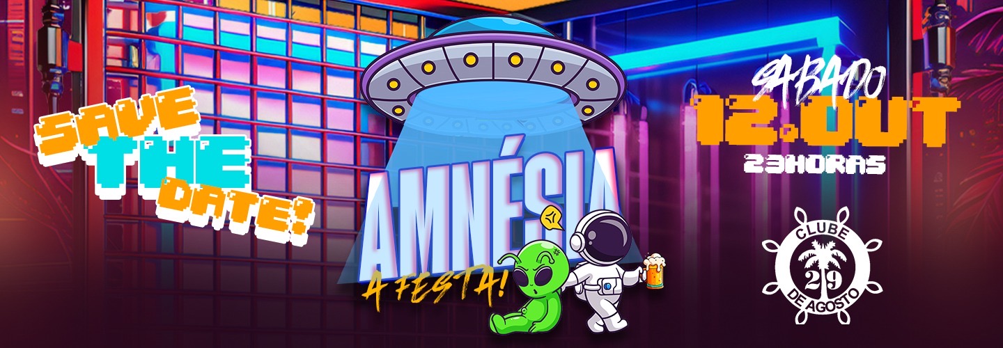 Amnésia - a festa