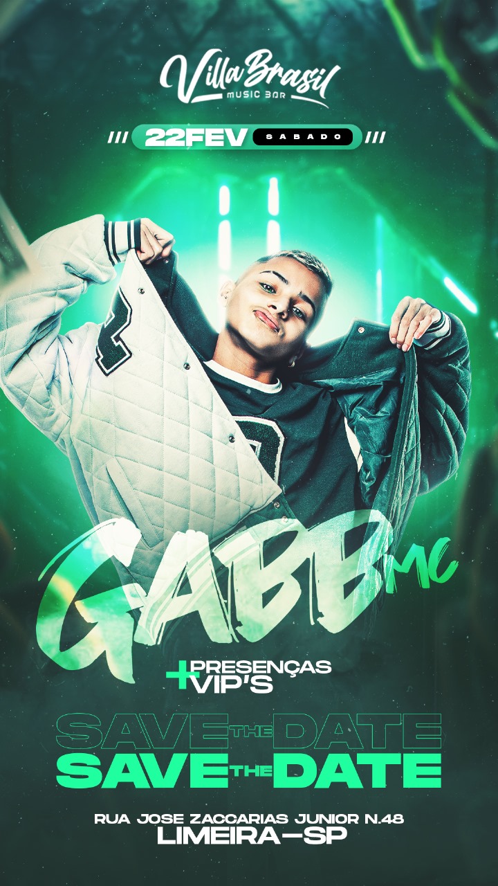 Mc Gaab + Solução + Djs em Limeira - Evento ON