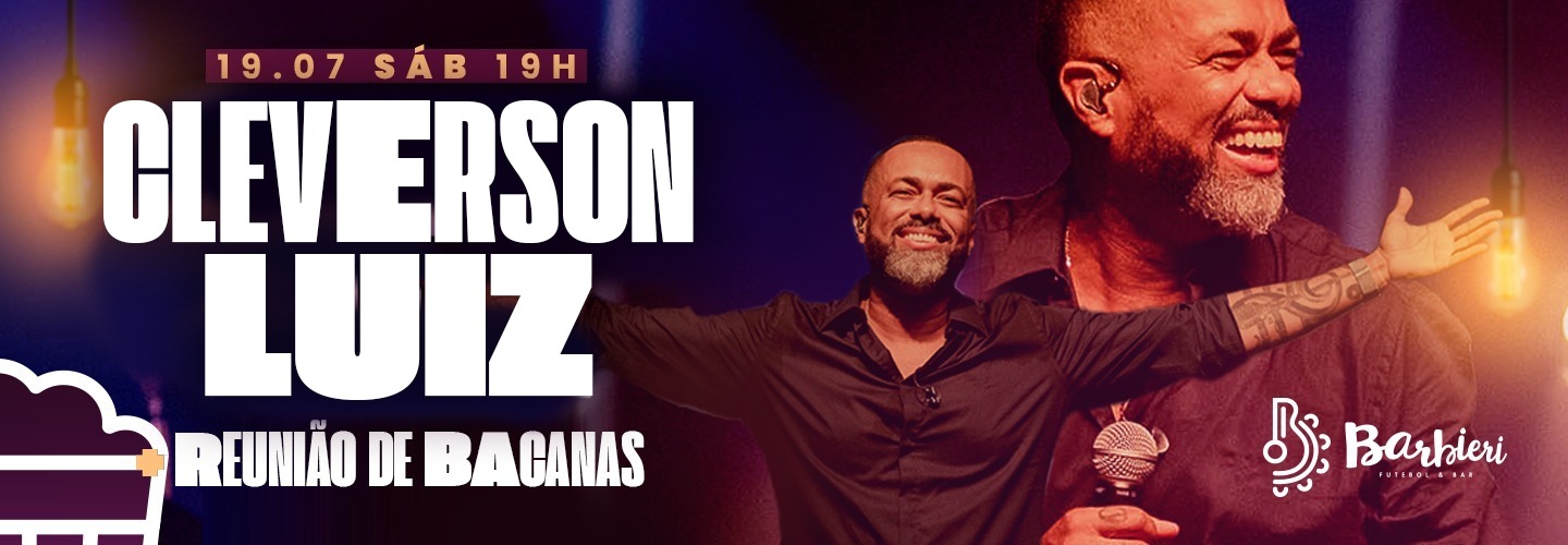 Cleverson Luiz no Samba do Barbieri em Campinas - Evento ON