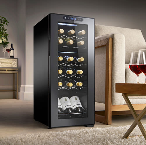 Wine Enthusiast 18-Bottle Compressor Wine Cooler