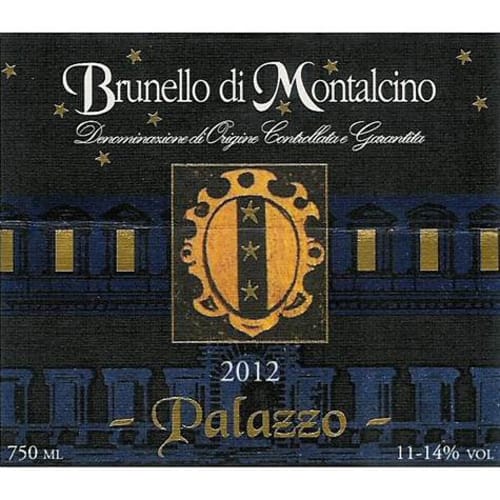 Brunello Di Montalcino 2012 Palazzo