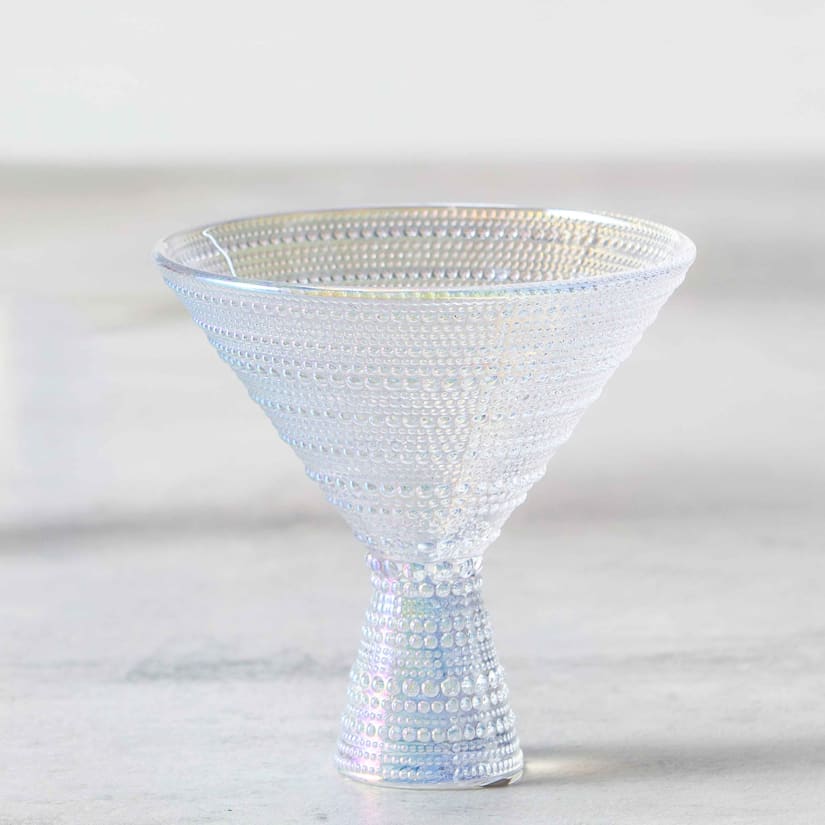 Jupiter Iridescent Martini Glasses (Set of 4)
