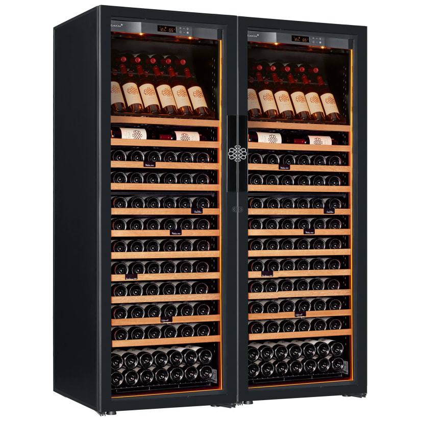 EuroCave Revelation Double L With Presentation Wood Shelf