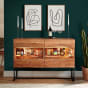 Navarra Acacia Wood Spirits Console