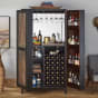 Piedmont Bar Cabinet With Cooling Storage Option