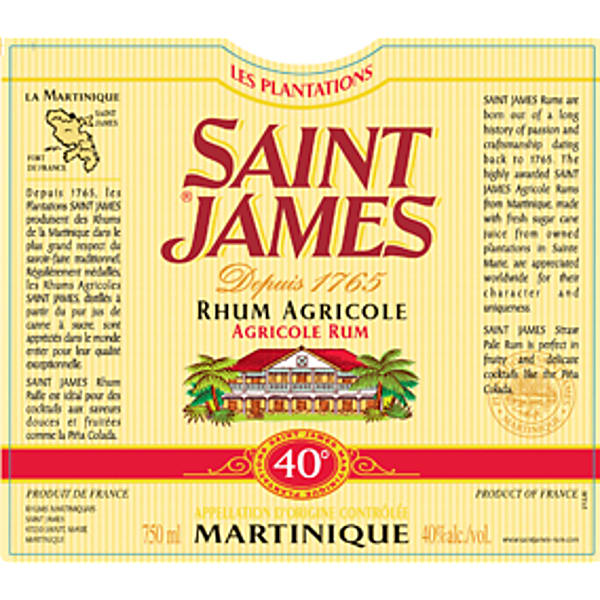 Saint James Paille Rhum Agricole Rating and Review | Wine Enthusiast