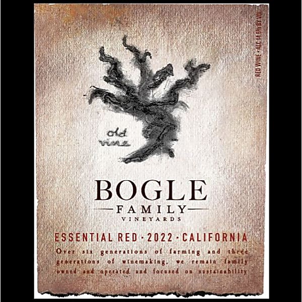 Bogle 2022 Essential Red Red (California) Rating and Review | Wine ...