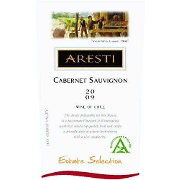 Aresti 2009 Estate Selection Cabernet Sauvignon (Curicó Valley) Rating ...