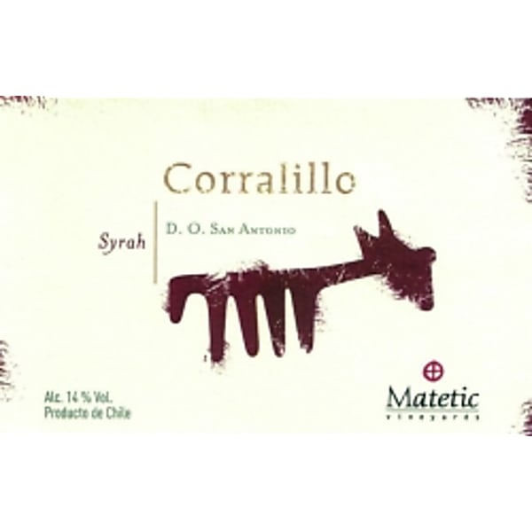 Matetic 2017 Corralillo Syrah (San Antonio) Rating and Review | Wine ...