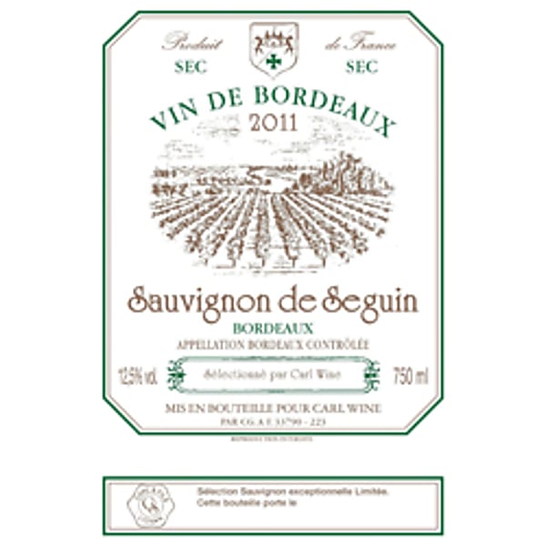 Château de Seguin 2023 Cuvée Prestige Cabernet Sauvignon (Bordeaux ...