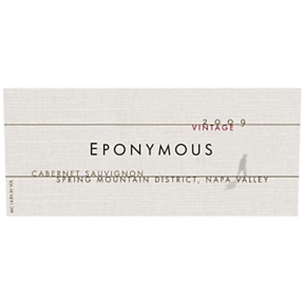 Eponymous 2018 Cabernet Sauvignon (Napa Valley) Rating and Review ...