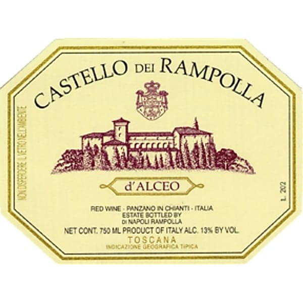 Castello dei Rampolla 2013 d'Alceo Red (Toscana) Rating and Review ...