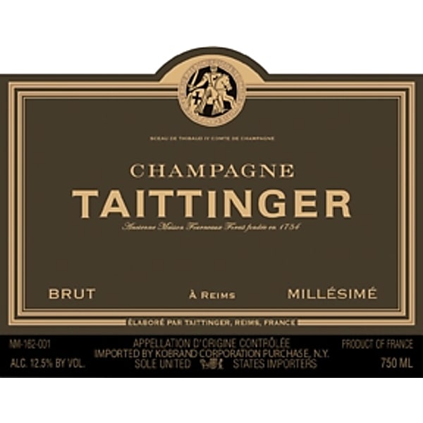 Taittinger NV Brut La Française (Champagne) Rating and Review | Wine ...
