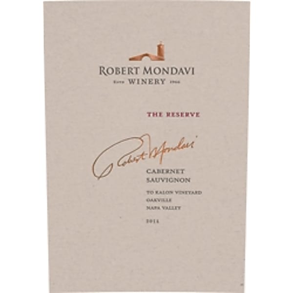 Robert Mondavi 2014 To Kalon Vineyard The Reserve Cabernet Sauvignon ...