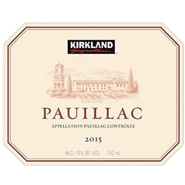 Kirkland Signature 2015 Pauillac Rating and Review | Wine Enthusiast