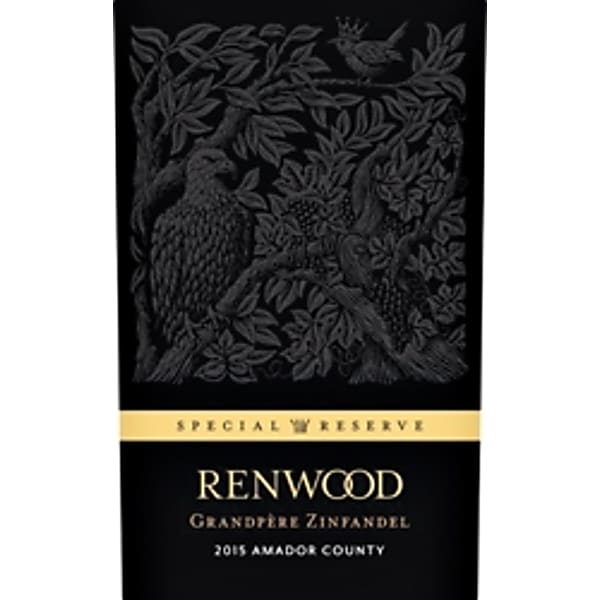 Renwood 2020 Grandpère Reserve Estate Grown Zinfandel (Amador County ...