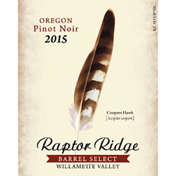 Raptor Ridge 2023 Barrel Select Pinot Noir (Willamette Valley) Rating ...