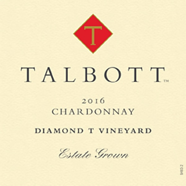 Talbott 2016 Diamond T Vineyard Estate Grown Chardonnay (Monterey ...