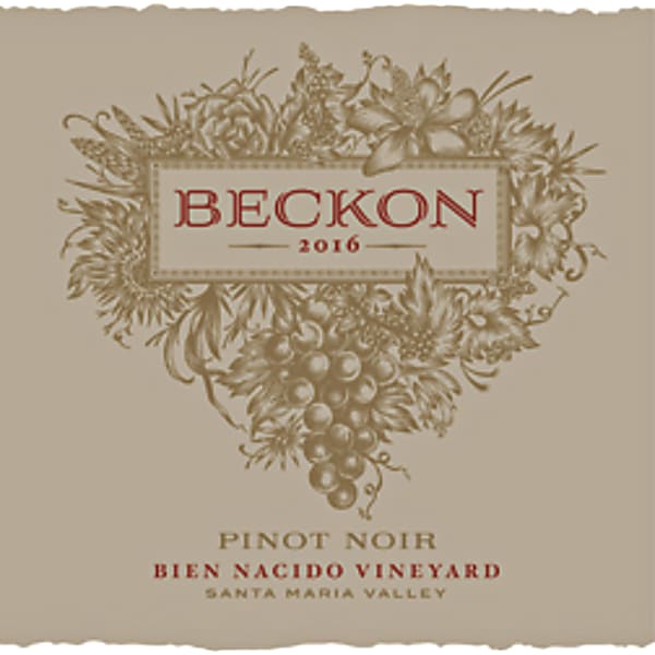 Beckon 2016 Bien Nacido Vineyard Pinot Noir (Santa Maria Valley) Rating ...