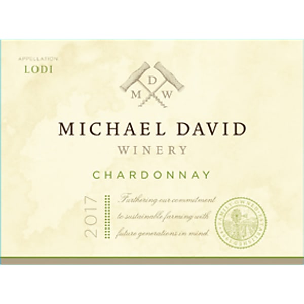 Michael David 2017 Chardonnay (Lodi) Rating and Review | Wine Enthusiast