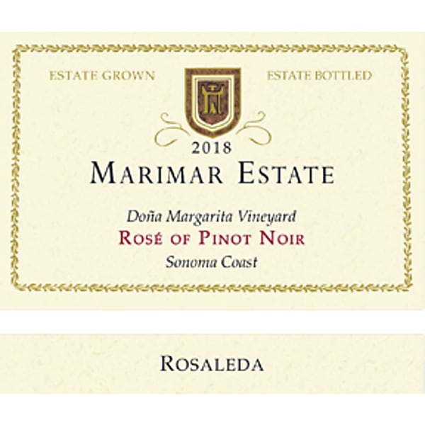 Marimar 2018 Rosaleda Doña Margarita Vineyard Estate Grown Estate ...