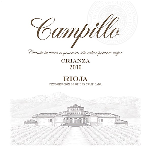 Campillo 2016 Crianza Tempranillo (Rioja) Rating and Review | Wine ...