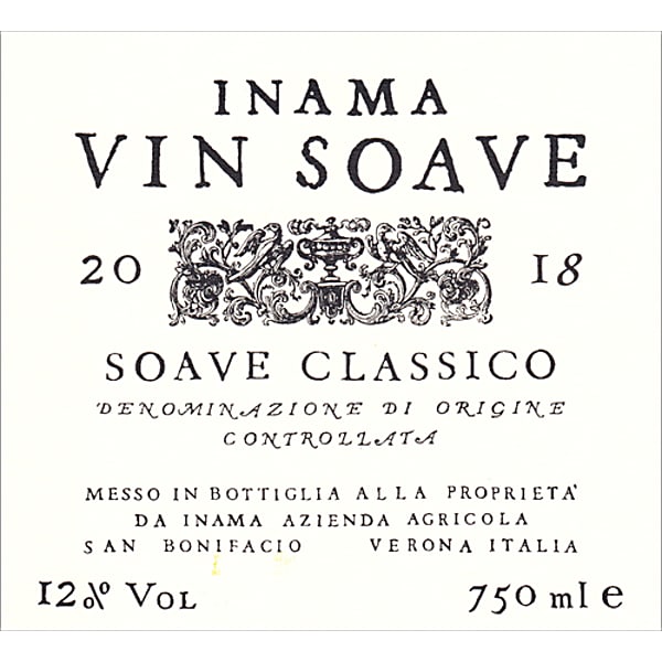 Inama 2018 Vin Soave Garganega (Soave Classico) Rating and Review ...