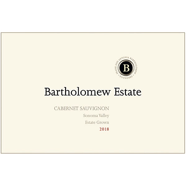 Bartholomew Estate 2022 Estate Grown (Sonoma Valley) Rating and Review ...