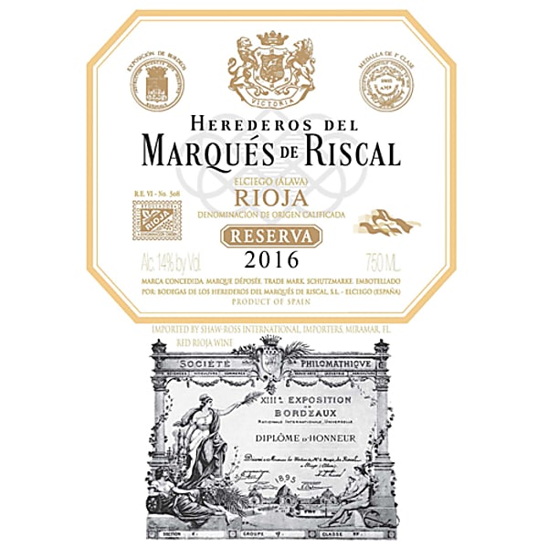 Marqués de Riscal 2019 Reserva Red (Rioja) Rating and Review | Wine ...