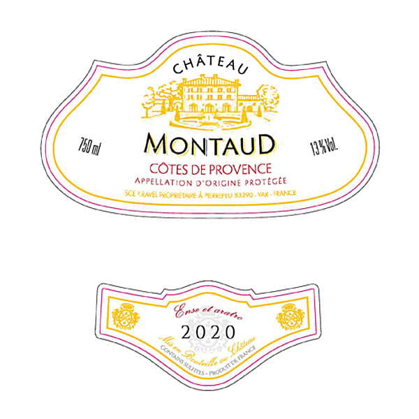 Vignobles Ravel 2020 Château Montaud Rosé (Côtes de Provence) Rating ...