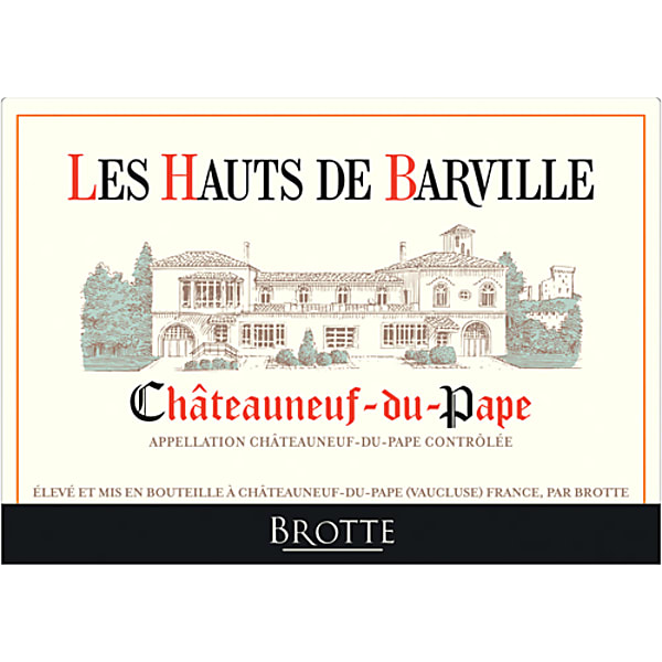 Brotte 2019 Les Hauts de Barville Red (Châteauneuf-du-Pape) Rating and ...