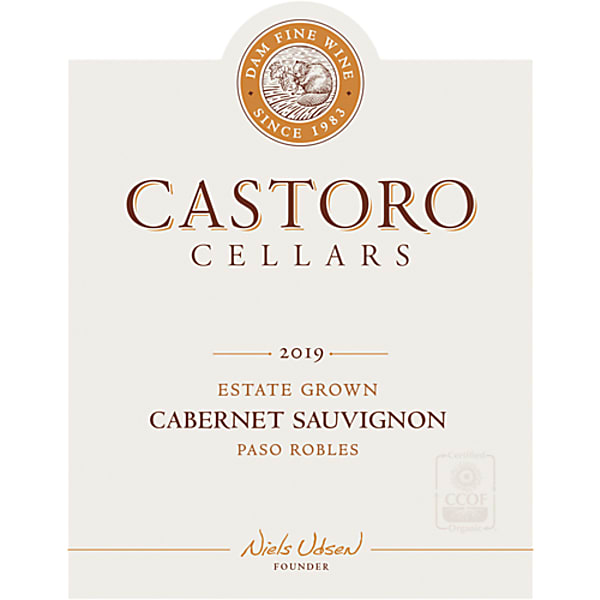 Castoro Cellars 2020 Estate Grown Cabernet Sauvignon (Paso Robles ...