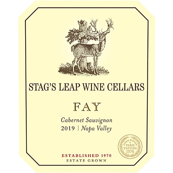 Stag's Leap Wine Cellars 2019 Fay Estate Grown Cabernet Sauvignon ...