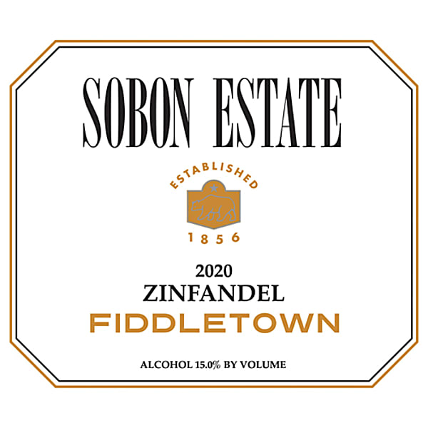 Sobon Estate 2021 Fiddletown Zinfandel (Fiddletown) Rating and Review ...