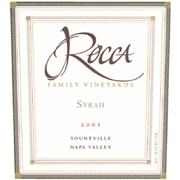 Rocca 2001 Cabernet Sauvignon (Yountville) Rating and Review | Wine ...