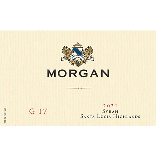 Morgan 2021 G17 Syrah (Santa Lucia Highlands) Rating and Review | Wine ...
