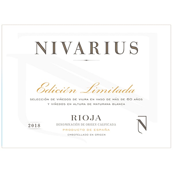 Nivarius 2018 Edición Limitada White (Rioja) Rating and Review | Wine ...