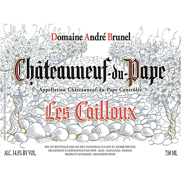 André Brunel 2020 Les Cailloux Red (Châteauneuf-du-Pape) Rating and ...