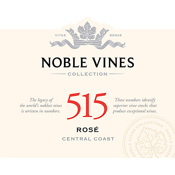 Noble Vines 2022 515 Rosé (Central Coast) Rating and Review | Wine ...
