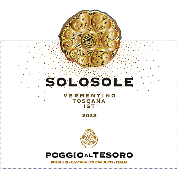 Poggio al Tesoro 2022 Solosole Vermentino Vermentino (Toscana) Rating ...