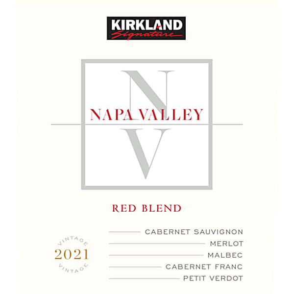 Kirkland Signature 2021 Red (Napa Valley) Rating and Review | Wine ...