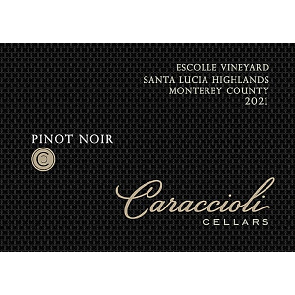 Caraccioli 2021 Escolle Vineyard Pinot Noir (Santa Lucia Highlands ...