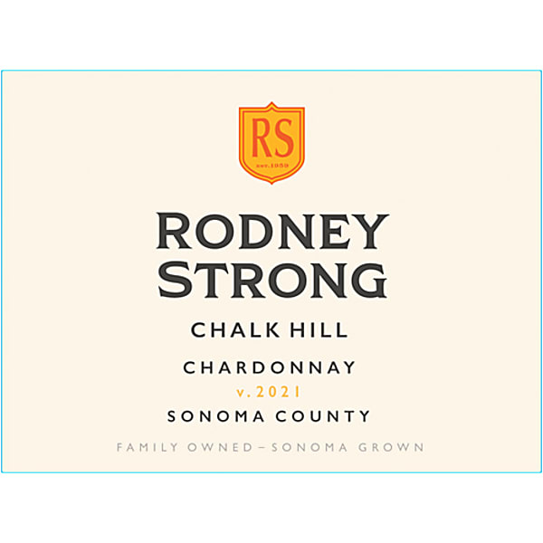 Rodney Strong 2021 Chardonnay (Chalk Hill) Rating and Review | Wine ...