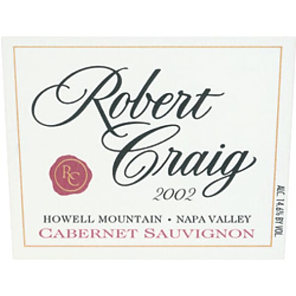 Robert Craig 2010 Cabernet Sauvignon (Howell Mountain) Rating and ...