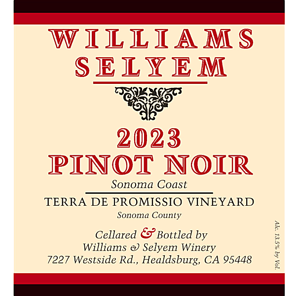 Williams Selyem 2022 Pinot Noir (Sonoma Coast) Rating and Review | Wine ...