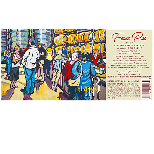 Three 2024 Faux Pas Red Blend (Contra Costa County) Rating and Review ...